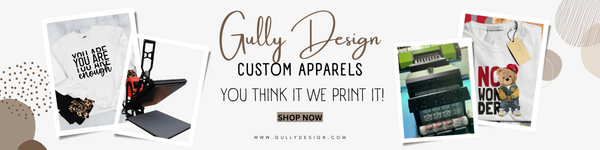 Custom Apparel | Custom T-Shirts and DTF Transfers – Gully Design